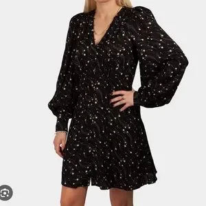 Ted Baker London | Dresses | Ted Baker Gemini Black Mini Dress | Poshmark